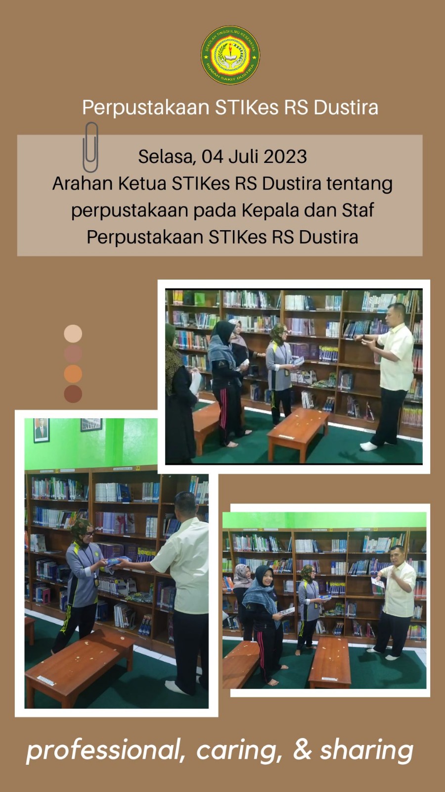 Arahan Ketua STIKes RS Dustira – PERPUSTAKAAN STIKES RS DUSTIRA